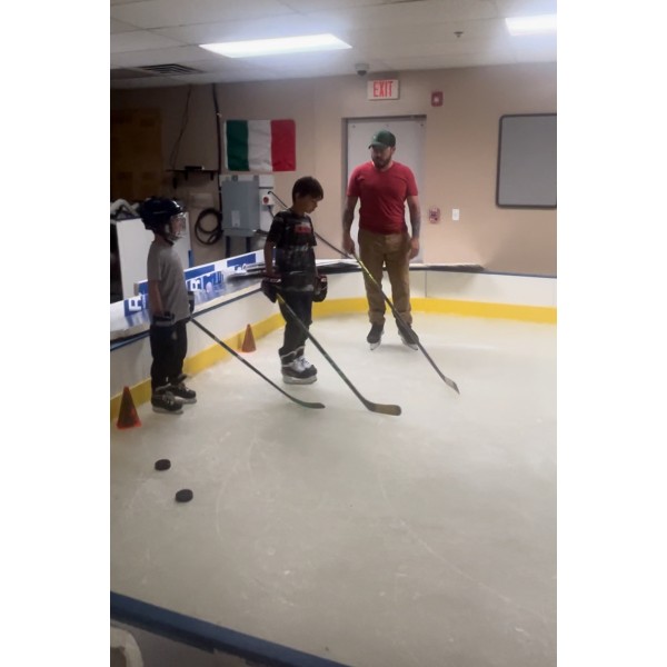 Indoor Portable & Refrigerated Hockey Trainer | Iron Sleek