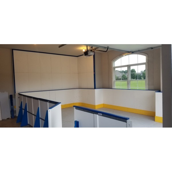 Iron Sleek Hockey Wall Paneling