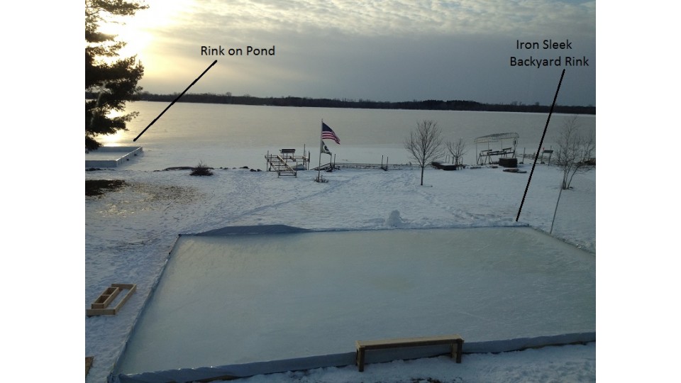 Backyard Ice Hockey Rink Gallery | Pictures of Backyard Ice Rinks