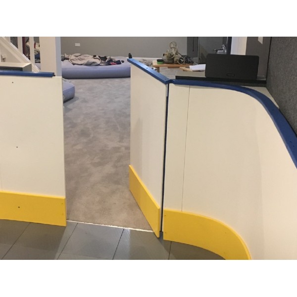 Ice Rink 42" boards 20" wide door unit