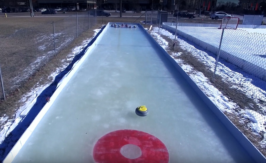 Portable Refrigerated Rinks for small commercial or residential use.